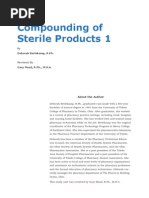 USP 797: Sterile Compounding Standards | PDF | Nature