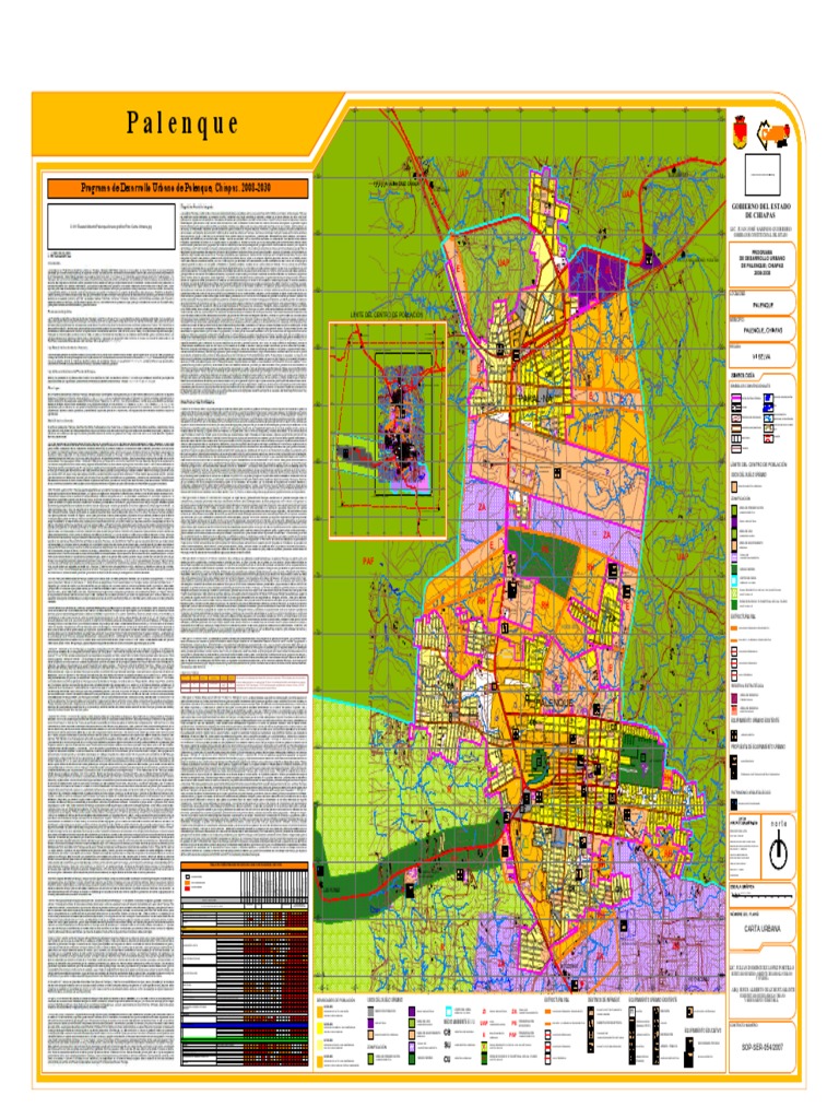 Carta Urbana Palenque-Model | PDF