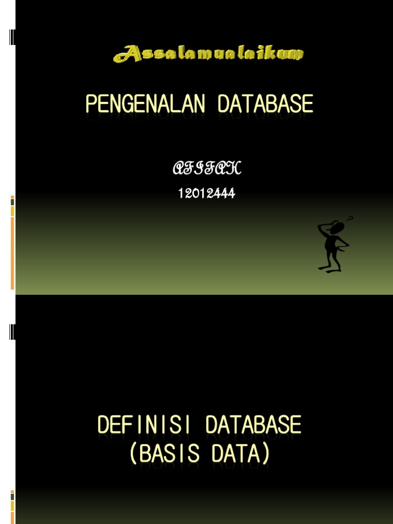 Pengenalan Database | PDF
