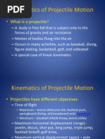 Projectile Motion Lab Report | PDF | Projectiles | Spacetime