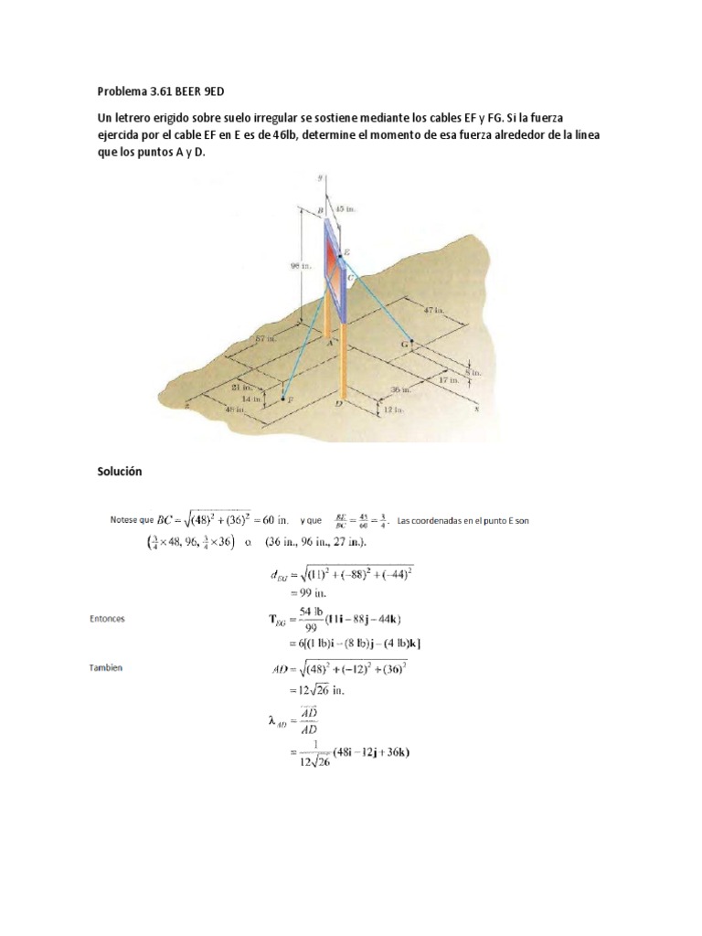 Prob Estatica 2 | PDF