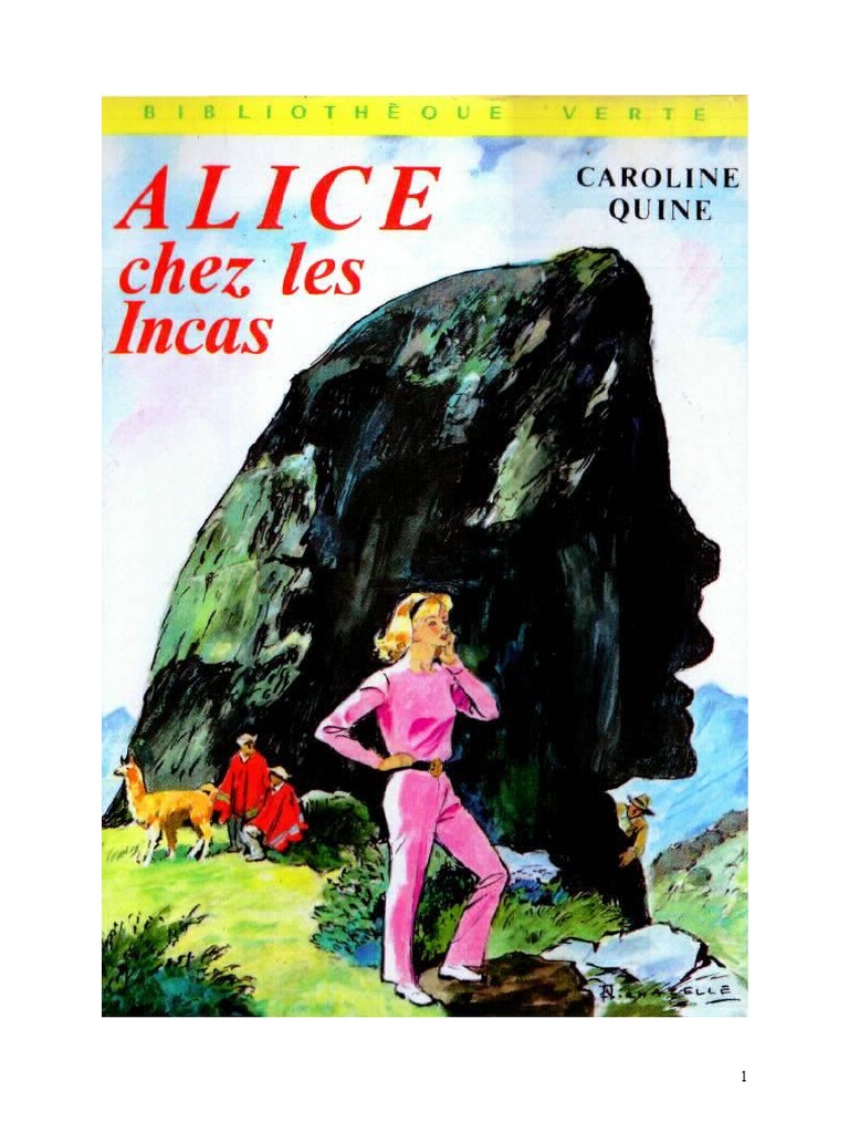 Caroline Quine Alice Roy 44 BV Alice Chez Les Incas 1967 | PDF