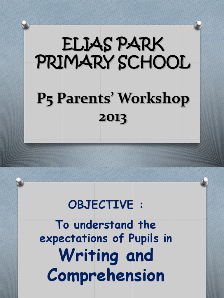 P5 English Comprehension Workshop Guide | PDF | Reading Comprehension ...
