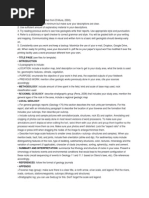 Geological Report Writing Guide | PDF | Stratigraphy | Geology