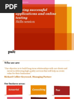 PWC Assessment Tests & Interview Preparation - 2022 - Practice4Me | PDF ...