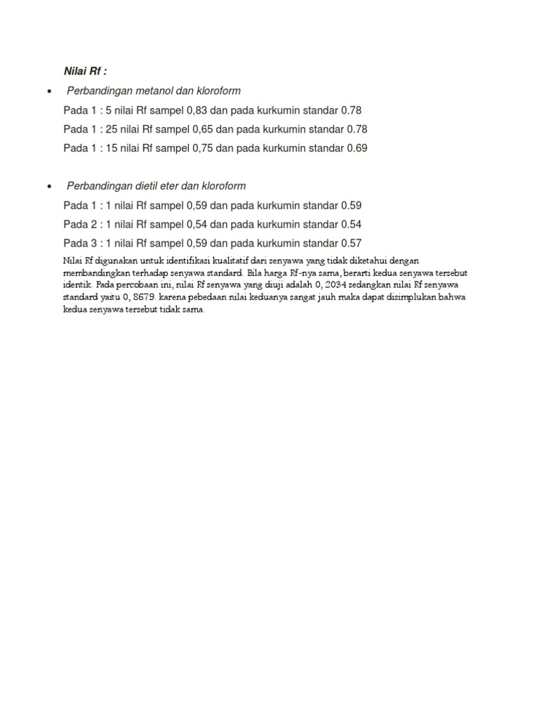 Nilai RF | PDF