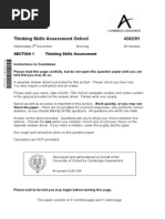 TSA Exam Answer Key 2021 | PDF | Argument