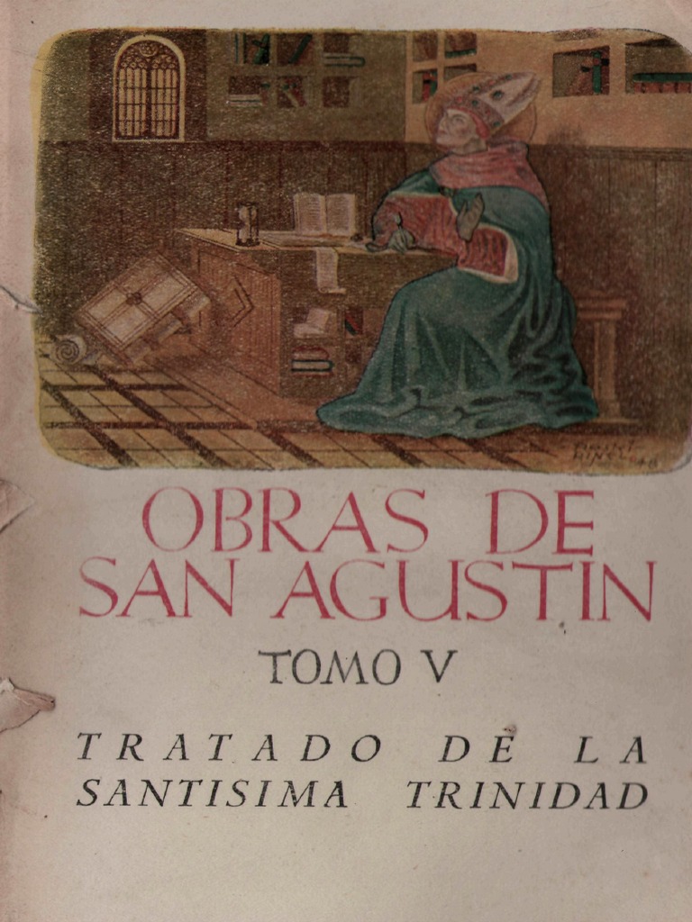Libro - Agustín de Hipona - Obras Completas - Tomo V - de Trinitate | PDF
