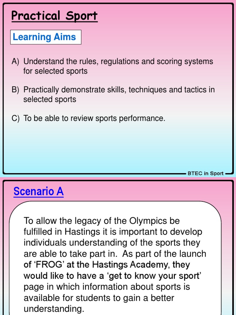 Understanding Sports Rules and Skills | PDF | Referee | Sports