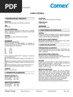 Vinimex Antibacterial Ficha Tecnica | PDF | Pintar | Cepillo