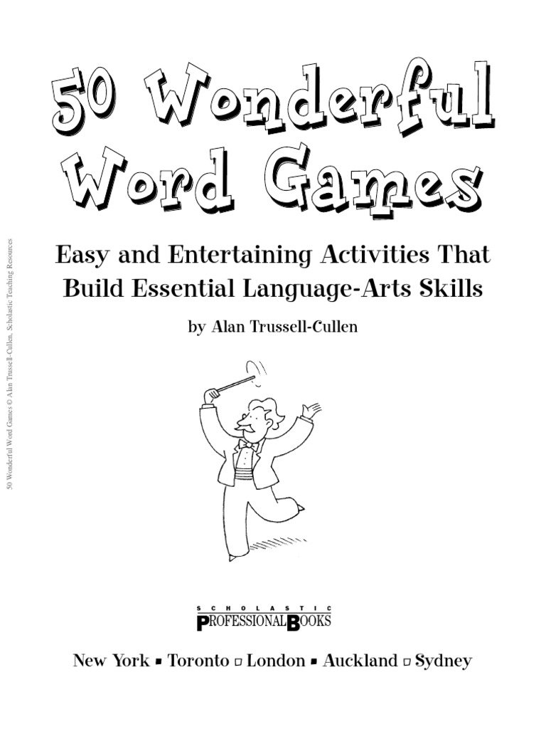 50 Wonderful Word Games | Jokes | Idiom