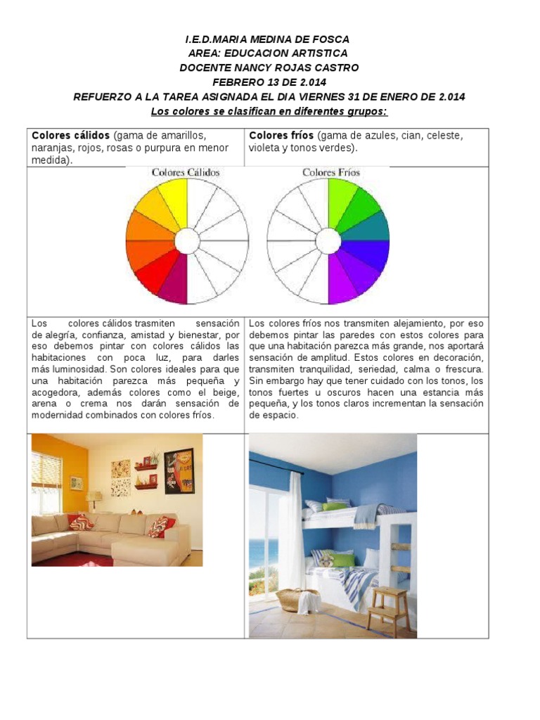 Clasificacion de Los Colores | PDF | Color | Visión