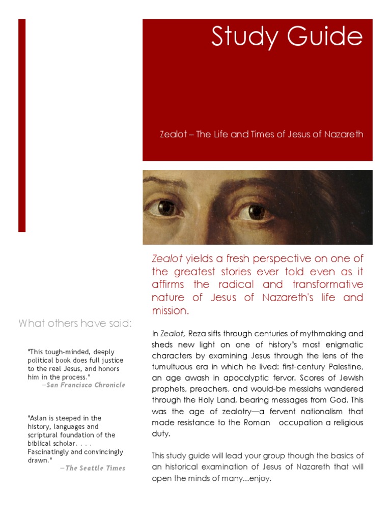 Historical Jesus Study Guide | PDF | History | Religion & Spirituality