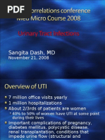 Pathophysiology of Uti | PDF | Urinary Tract Infection | Urinary Bladder
