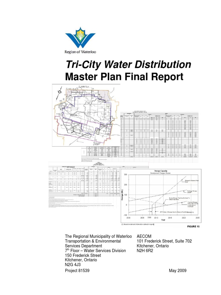 RMOW Tri-City Water Distribution Master Plan | PDF | Water Supply ...