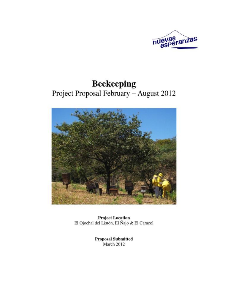 Beekeeping Proposal 2012 ENG | PDF | Beekeeping | Beekeeper