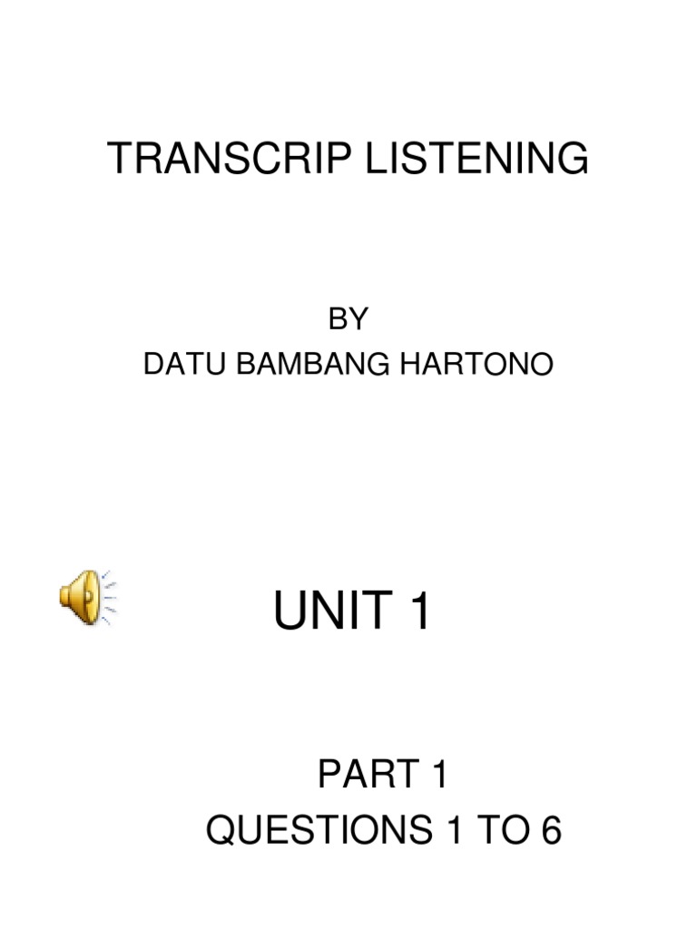 14 UNIT Listening Script | PDF | Razor | Spider