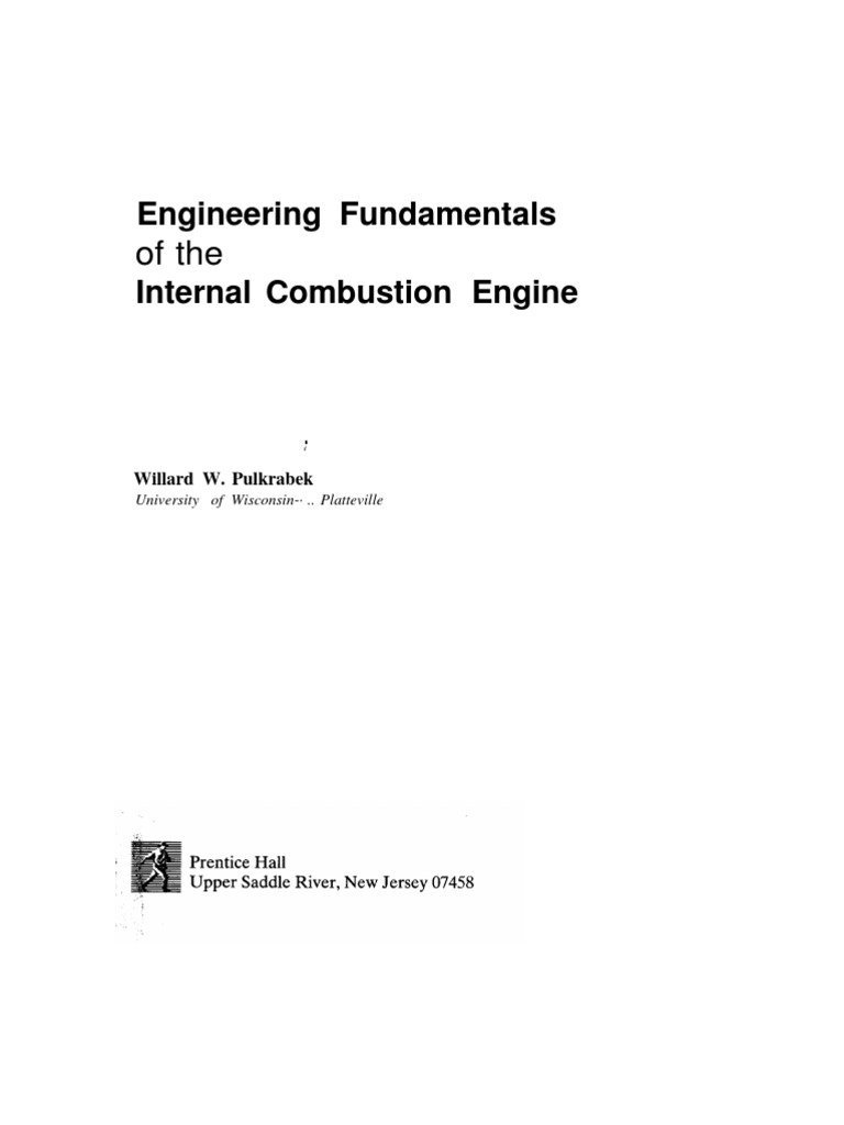 Engineering Fundamentals of The Internal Combustion Engine | PDF