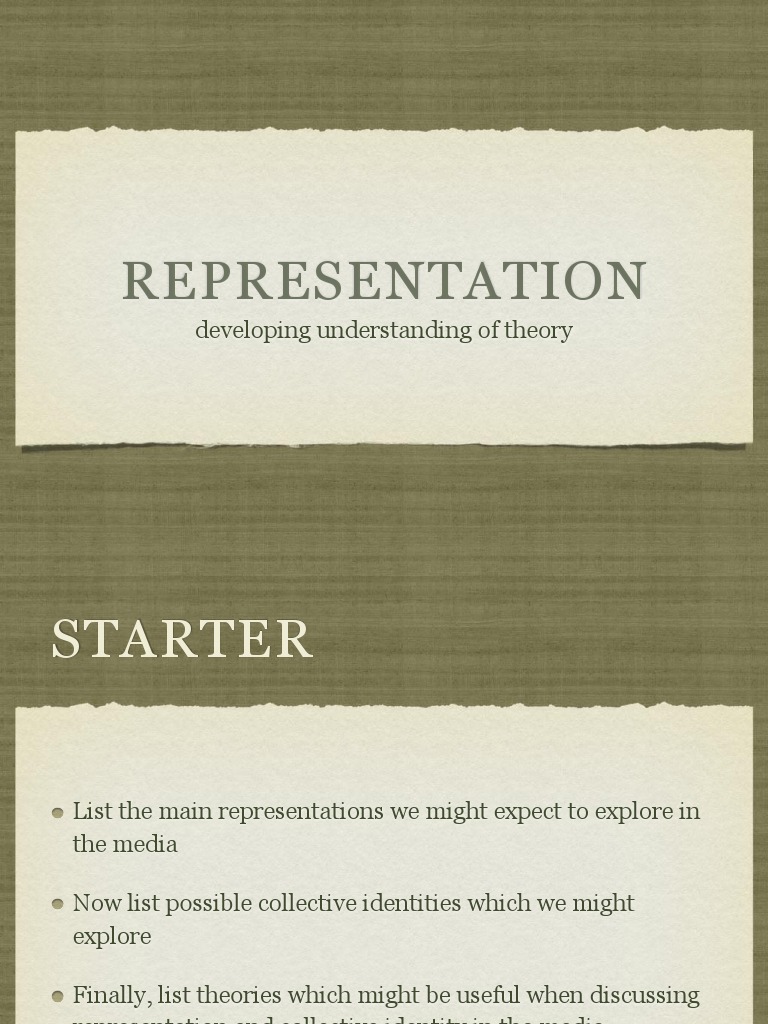 Representation Theories | PDF