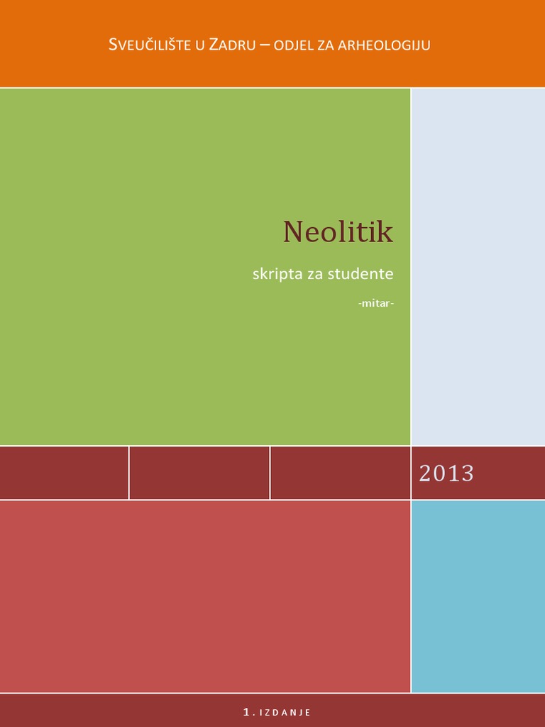 NEOLITIK Nova Skripta | PDF