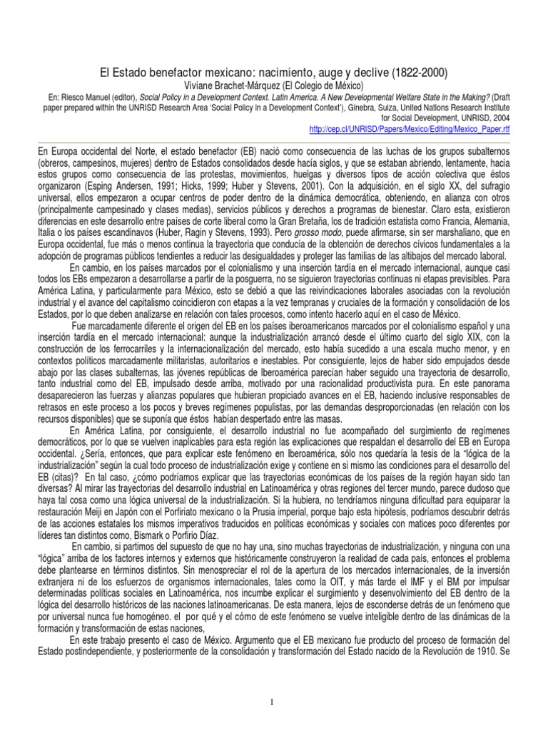 Brachet | PDF | México | España