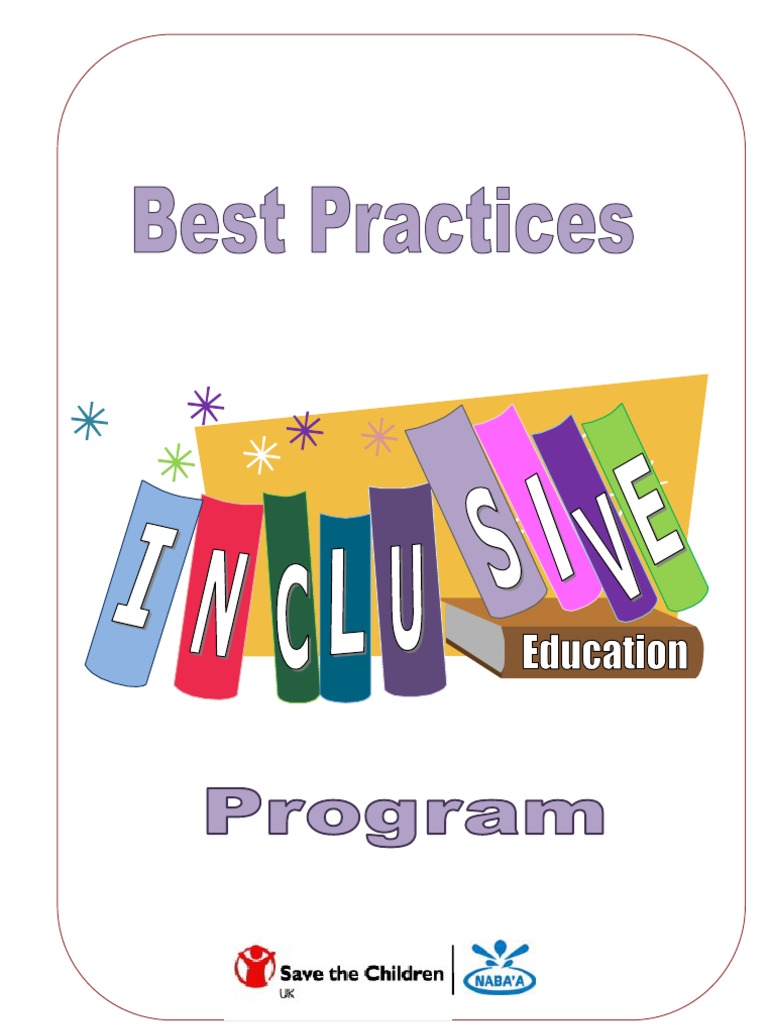Best Practices for Inclusive Education | PDF | Inclusion (Education ...