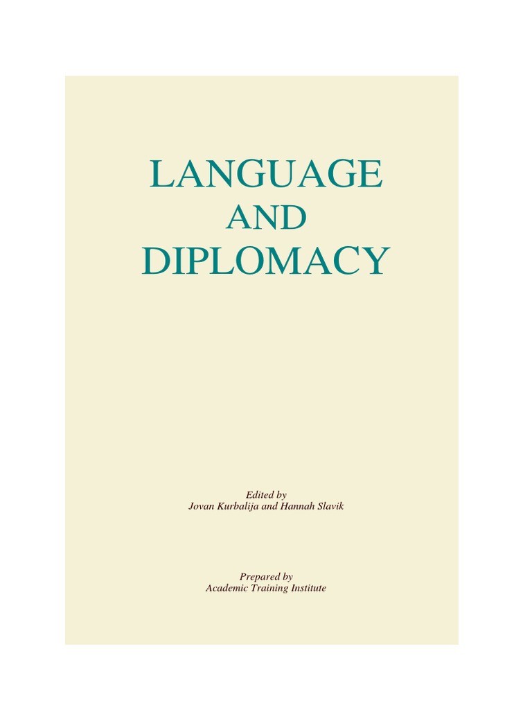 Language and Diplomacy | Jokes | Diplomacy
