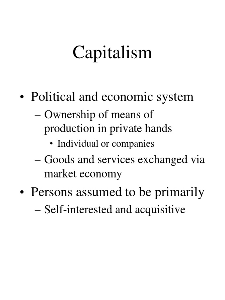 186 Capitalism | PDF | Adam Smith | Capitalism