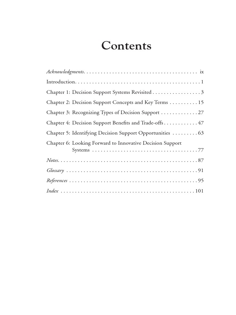 Decision Support Basics | PDF | Decision Support System | Business ...