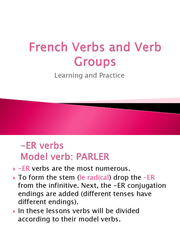 Parler | Conjugaison | Philologie