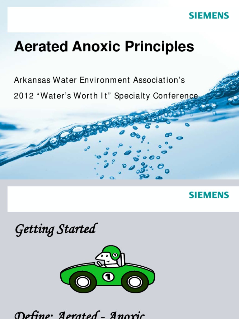 Aerated Anoxic Principles | PDF | Environmental Engineering ...