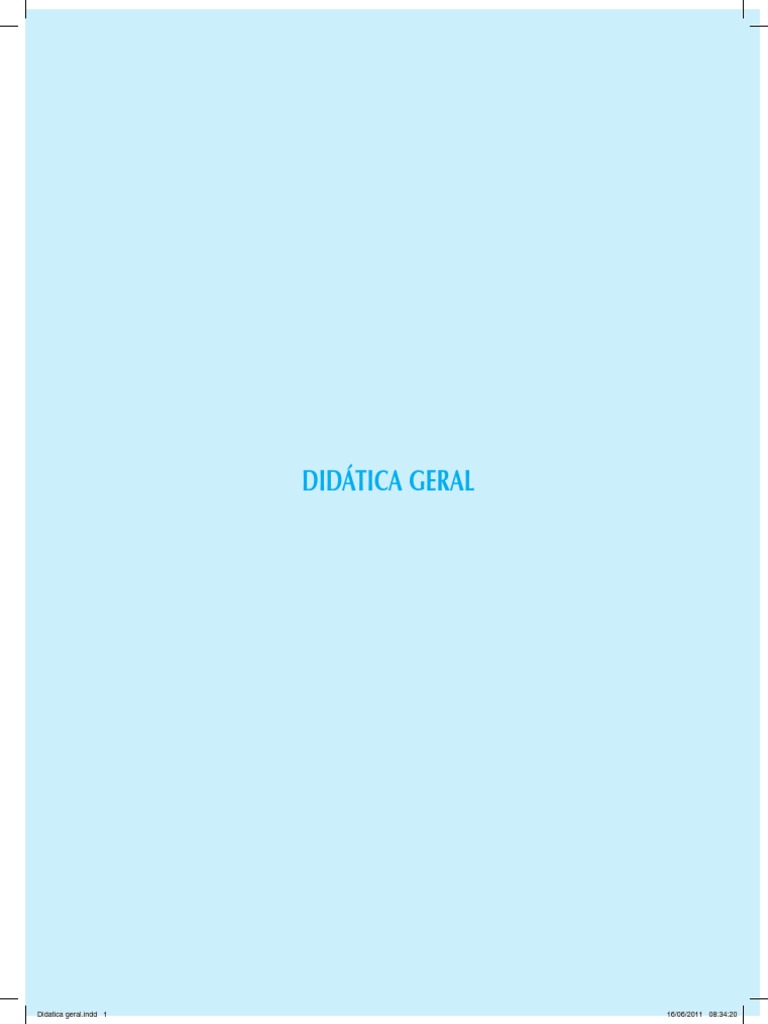 Didatica Geral | PDF