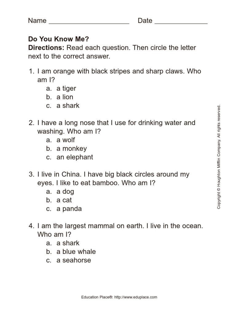 Endangered 1-2 Quiz | PDF