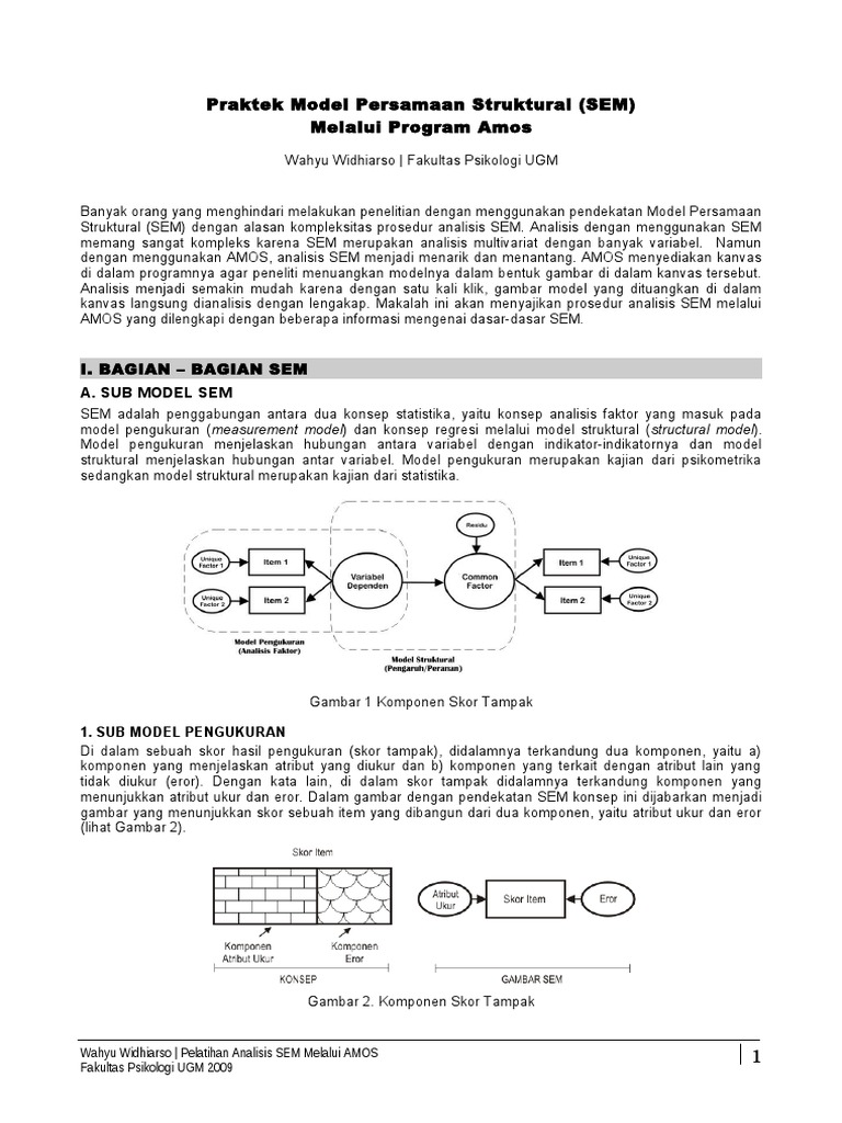 Teori Dan Praktek Sem | PDF