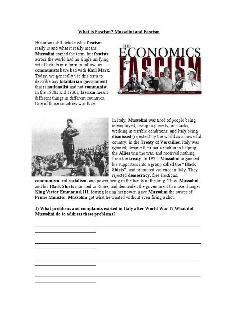 Lesson 76 Reading and Writing | PDF | Kingdom Of Italy | Fascism