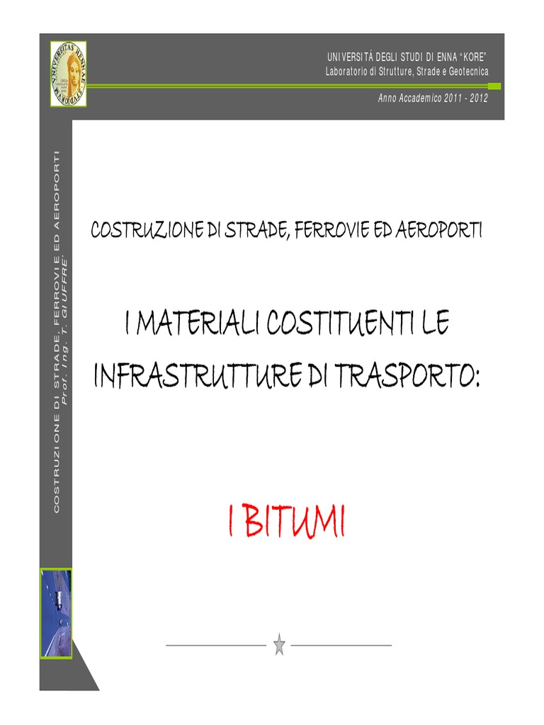 I Bitumi | PDF