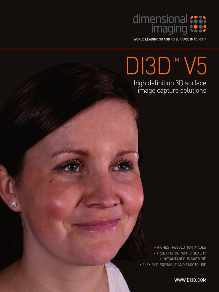 DDI Dimensional Imaging DI3D | PDF | Stereoscopy | 3 D Modeling