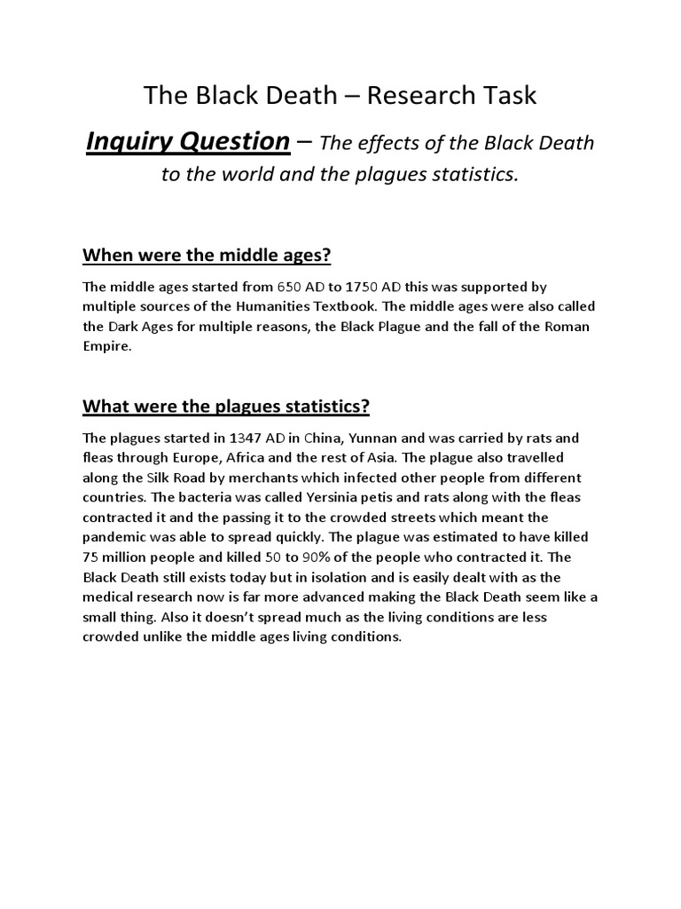 the black death | Black Death | Medical Humanities