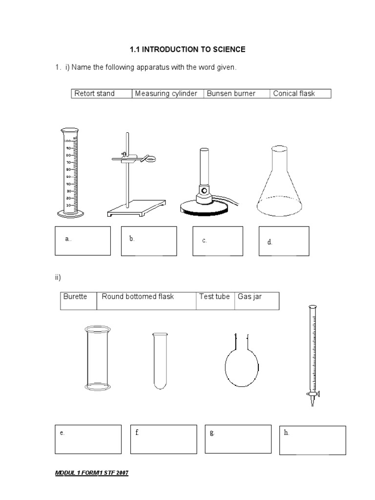 Modul Science Form 1 | PDF | Cell (Biology) | Density