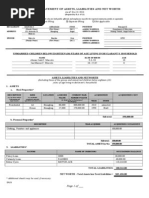 2024 SALN Form Instructions and Sample | PDF