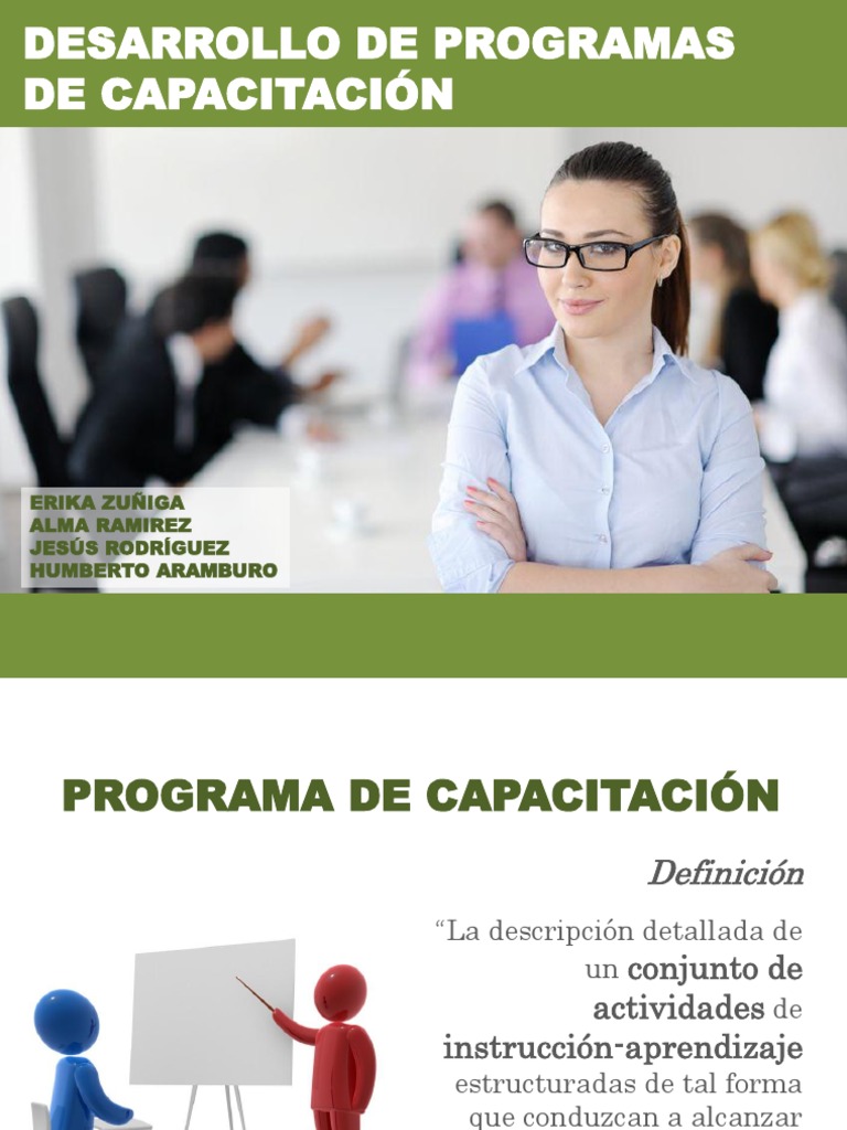 Diseño de Programas de Capacitacion | PDF | Evaluación | Aprendizaje