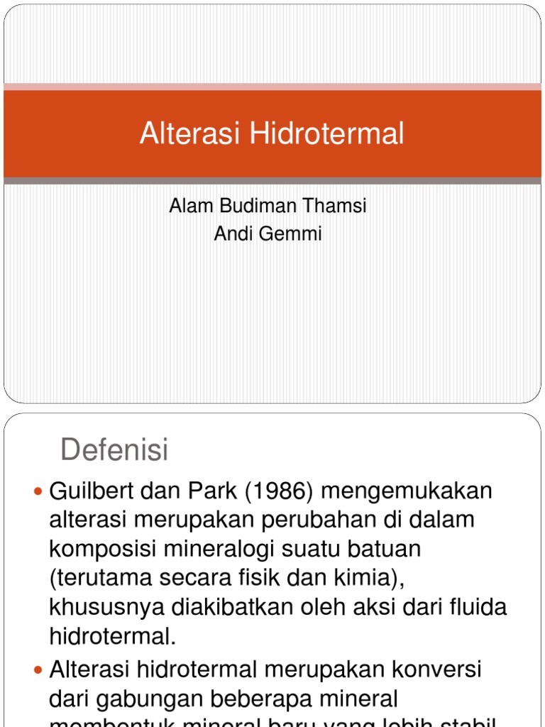 Alterasi | PDF