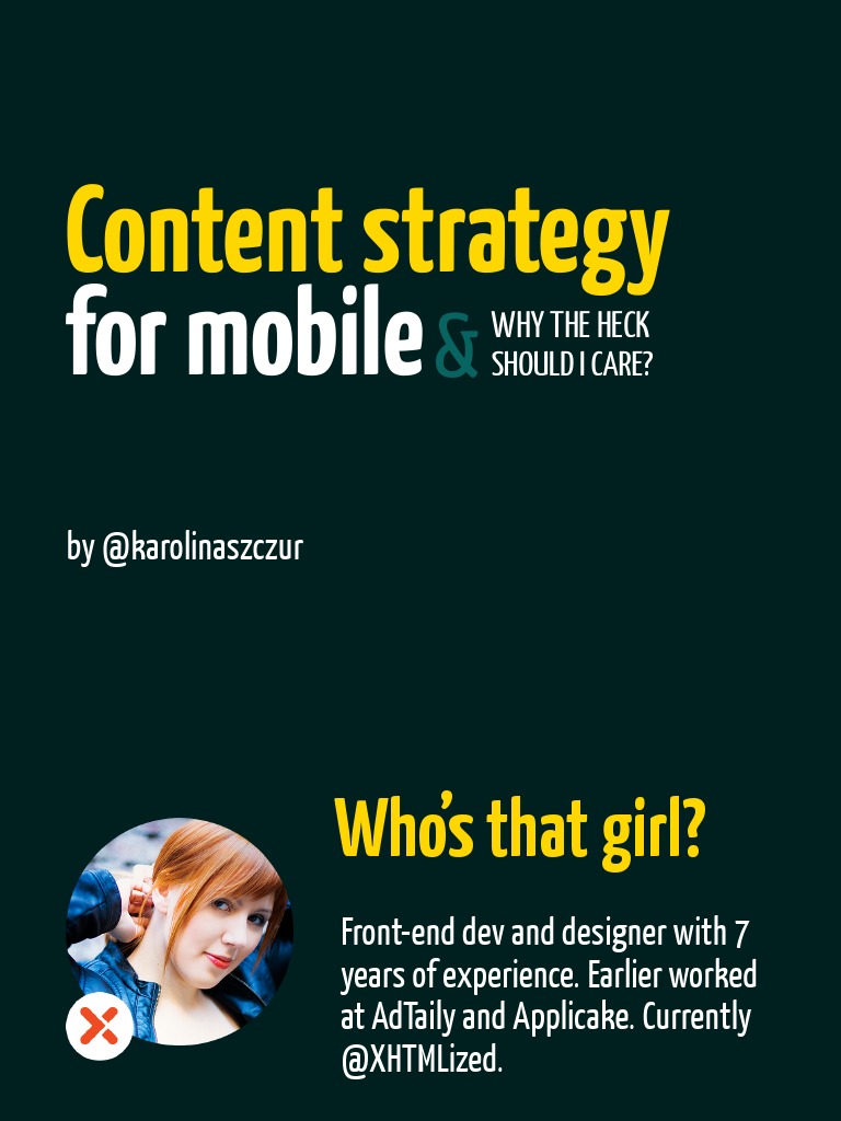 Content Strategy For Mobile | PDF | Smartphone | I Phone