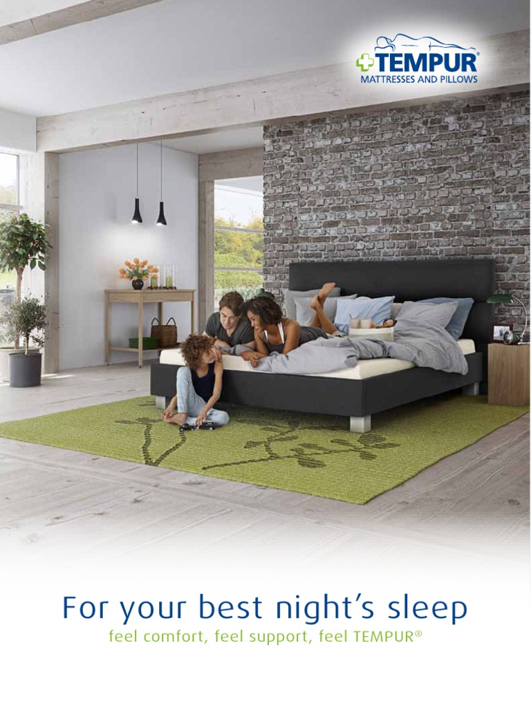 Brochure - Tempur | PDF | Mattress | Pillow