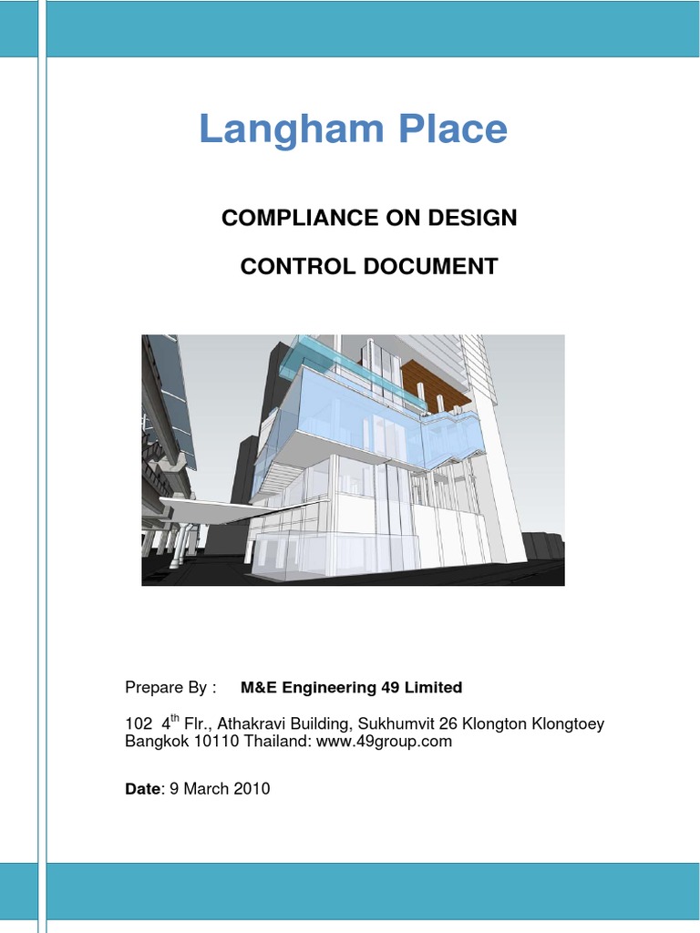 Design Control Document-MVAC | Download Free PDF | Hvac | Air Conditioning