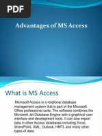 Advantages and Disadvantages of Microsoft Access | PDF | Microsoft ...