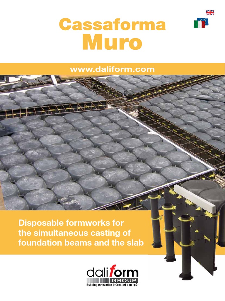 Muro - For The Simultaneous Casting of Foundation Beams and The Slab ...