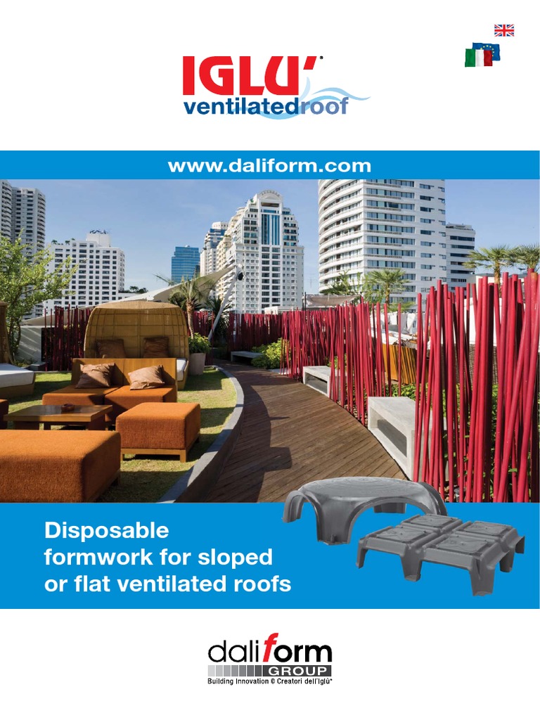 Iglu'® Ventilated Roof - Disposable Formwork For Sloped or Flat ...