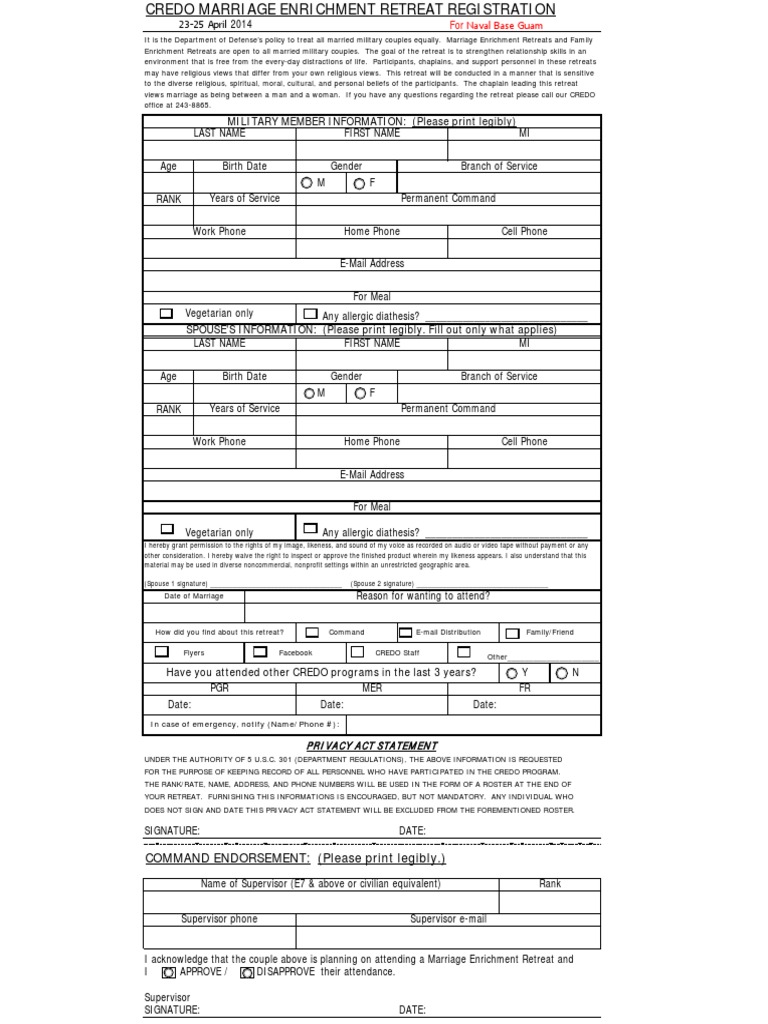 NBG - MER Registration Form-April-May 2014 | PDF | Marriage | Government