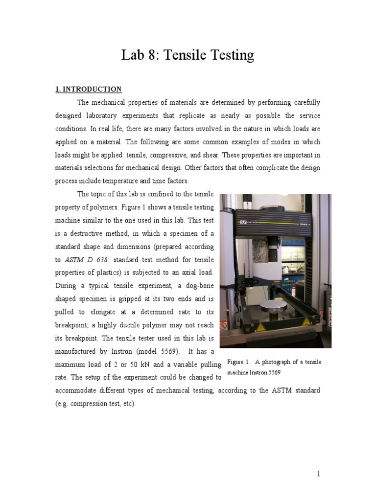 Understanding Material Properties through Mechanical Testing: An ...
